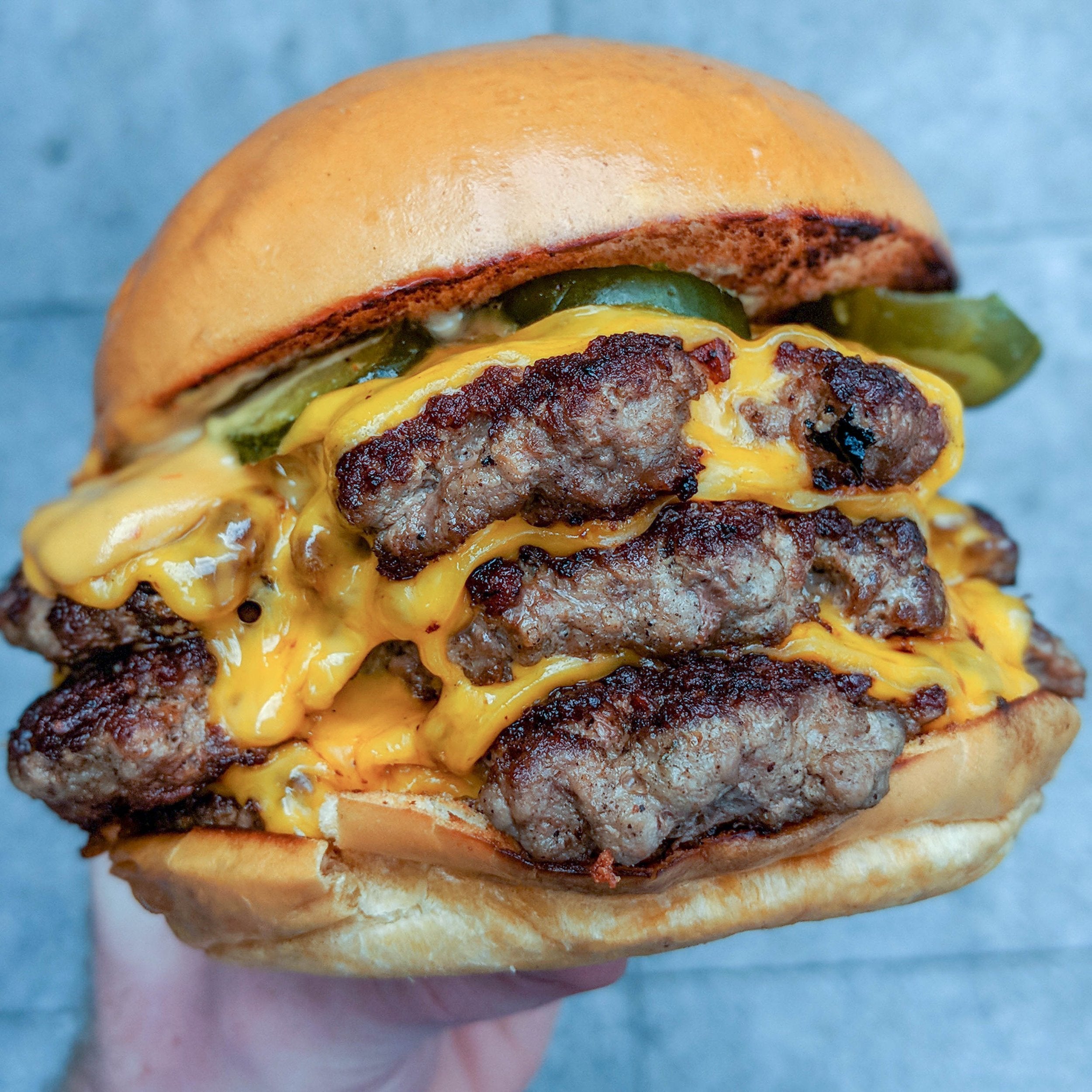 Extra Beef and Cheese – Burger Head